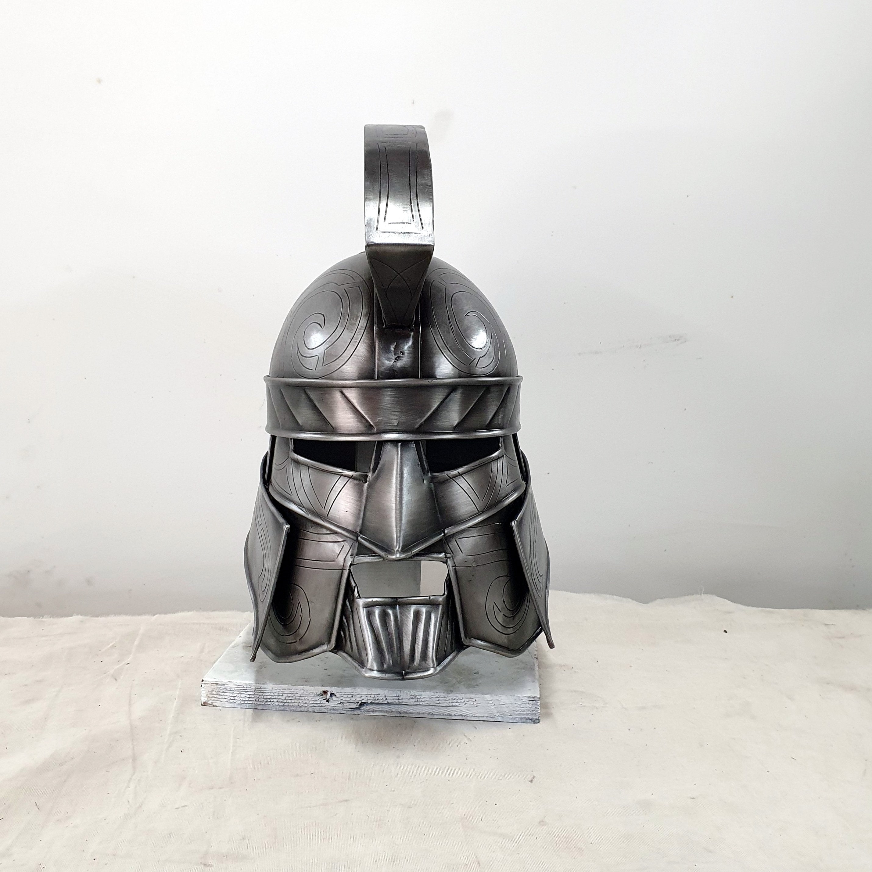 Iroquois Rune Helmet Fantasy for Full Plate Larp, Medieval, Cosplay - Etsy