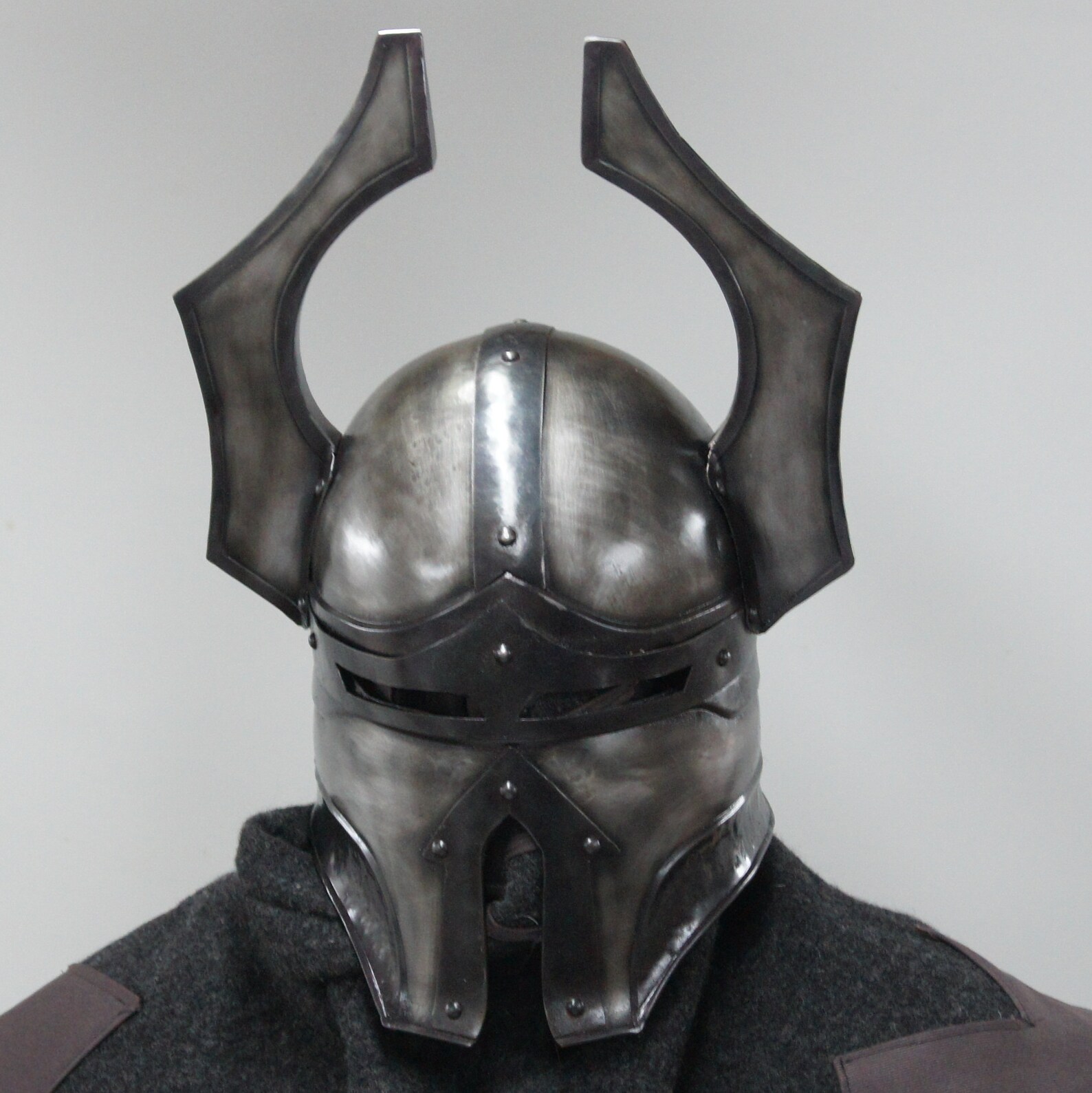 Full Helmet chaos Knight Armor Metal Larp Warhammer Cosplay Knight ...