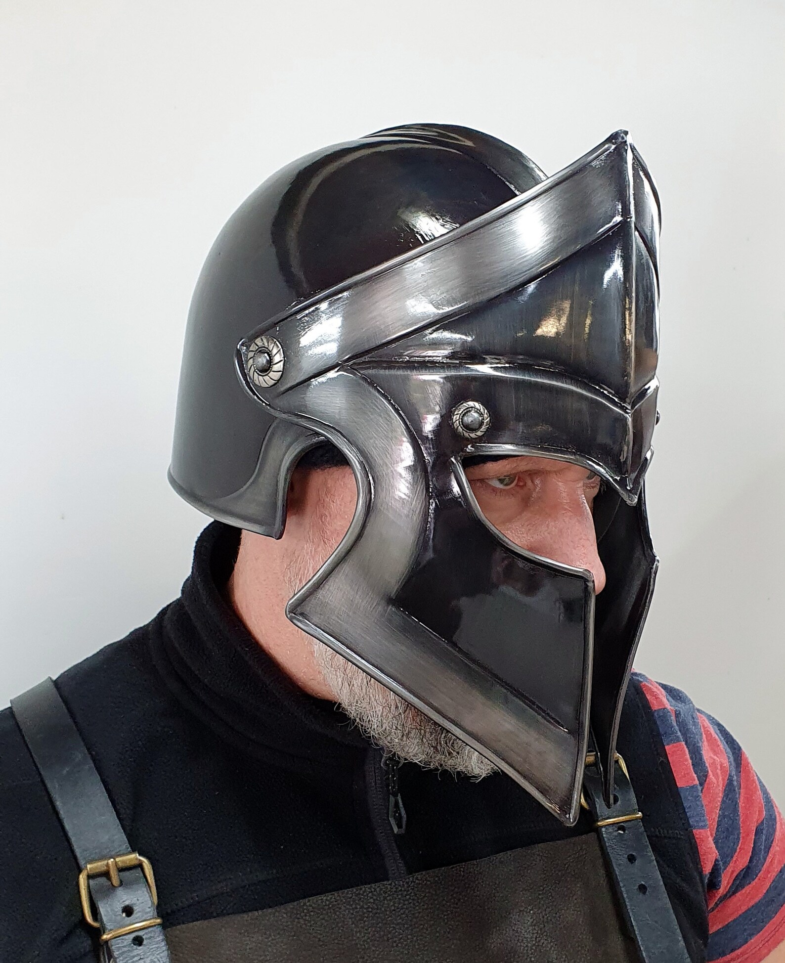Helmet of Corinthians Spartans Armor Metal Larp Medieval - Etsy