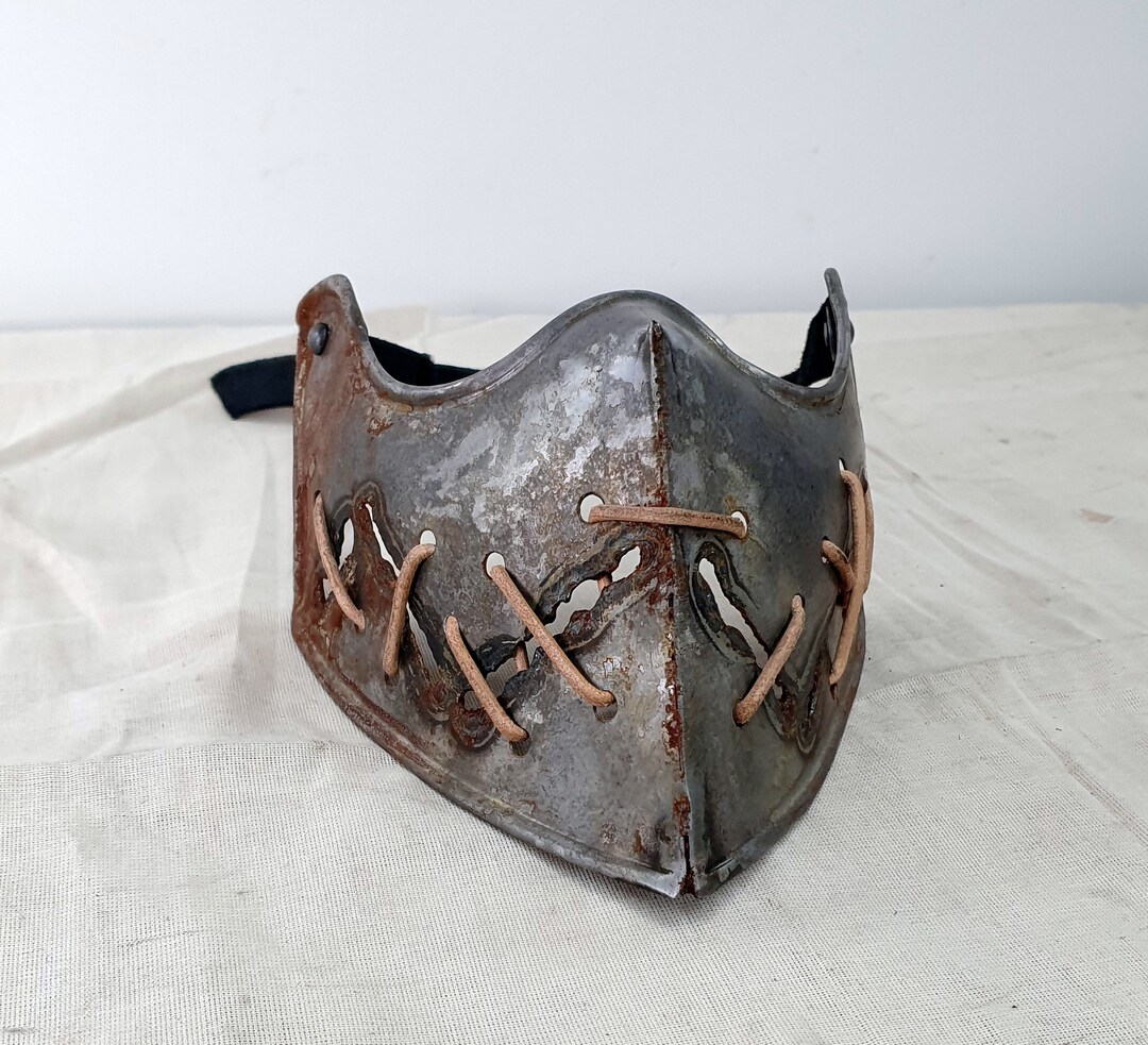 Mask Oldsmile Armor Metal Steampunk Paintball Madmax End Time Fantasy ...
