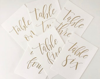 Calligraphy table | Etsy