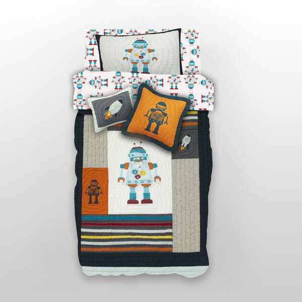 Robot Bedding - Etsy
