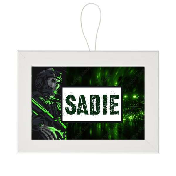 Call of Duty Name Sign - Etsy