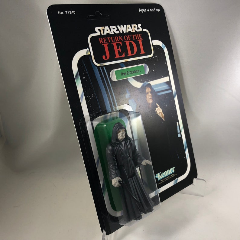 1983 Star Wars EMPEROR Vintage Figure on Custom ROTJ - Etsy
