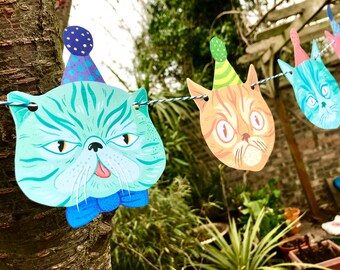 Cat Birthday Party | Etsy