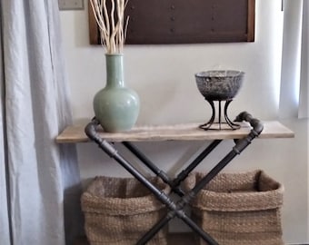 Singer Sewing Machine Table Industrial Style Console Table - Etsy