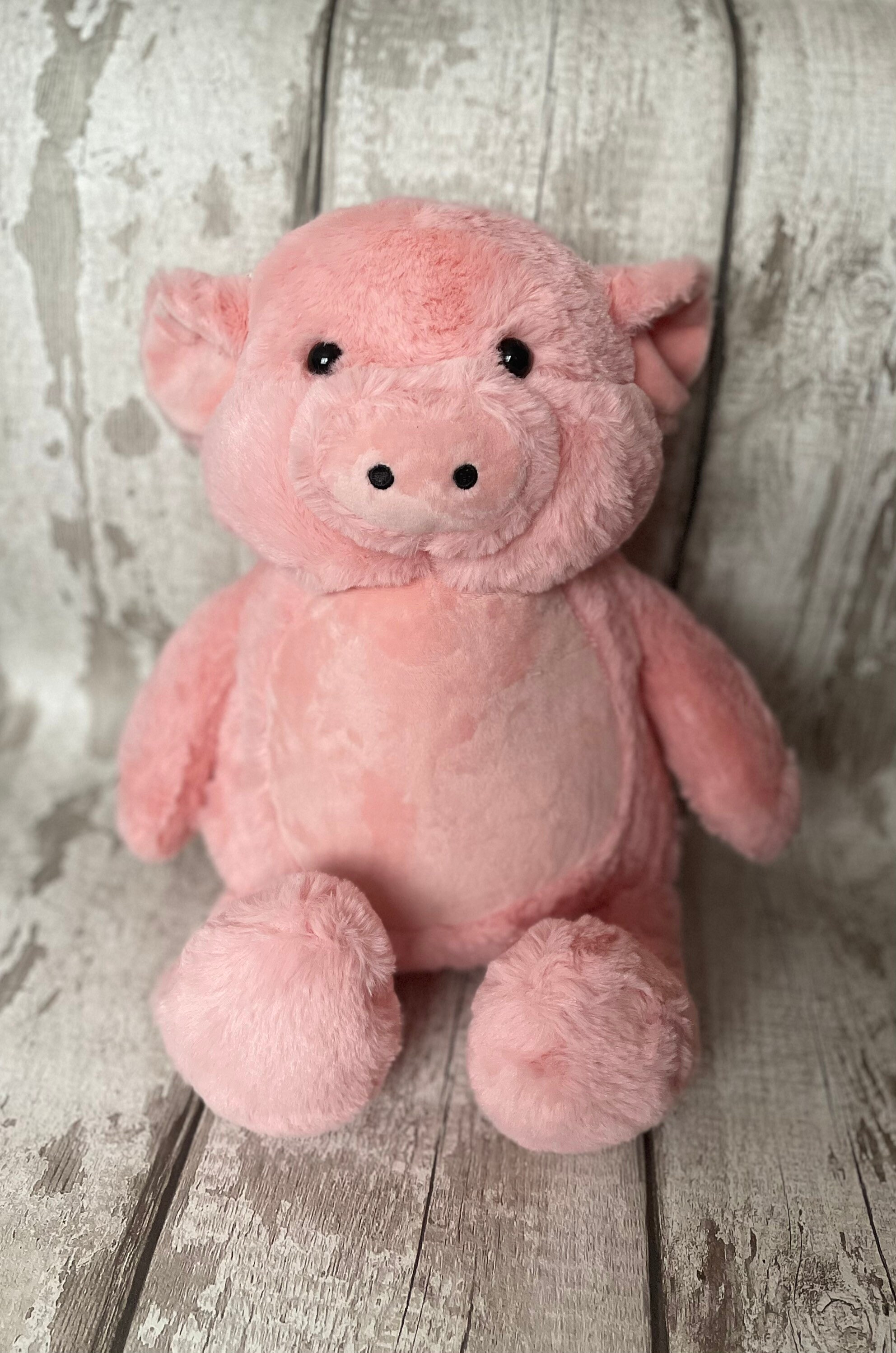 Personalised Plush Piglet Plush Teddy Bear Customised - Etsy