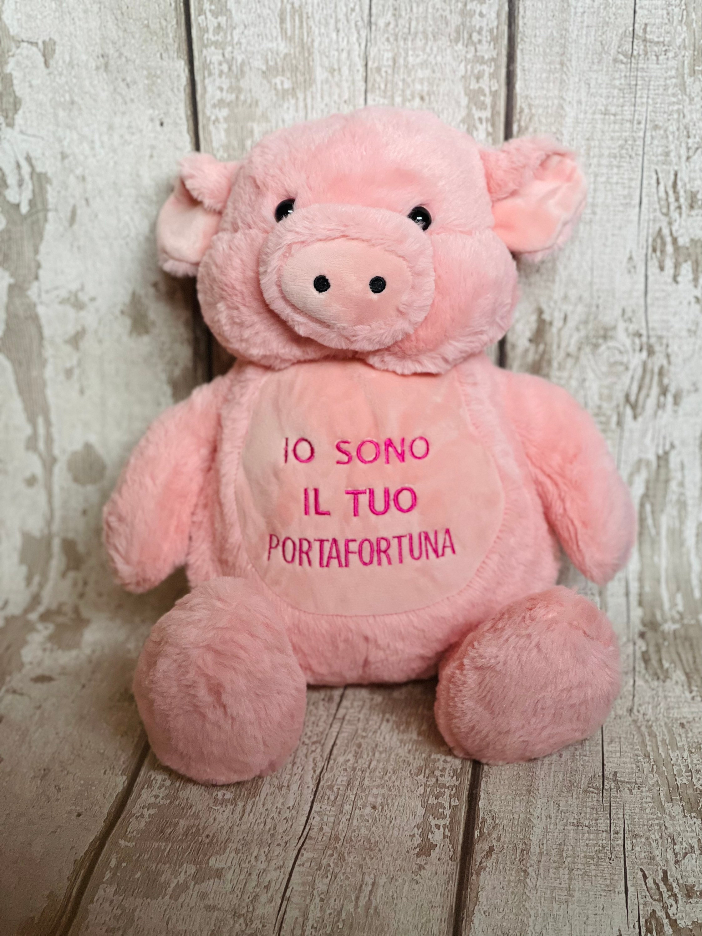Personalised Plush Piglet Plush Teddy Bear Customised - Etsy