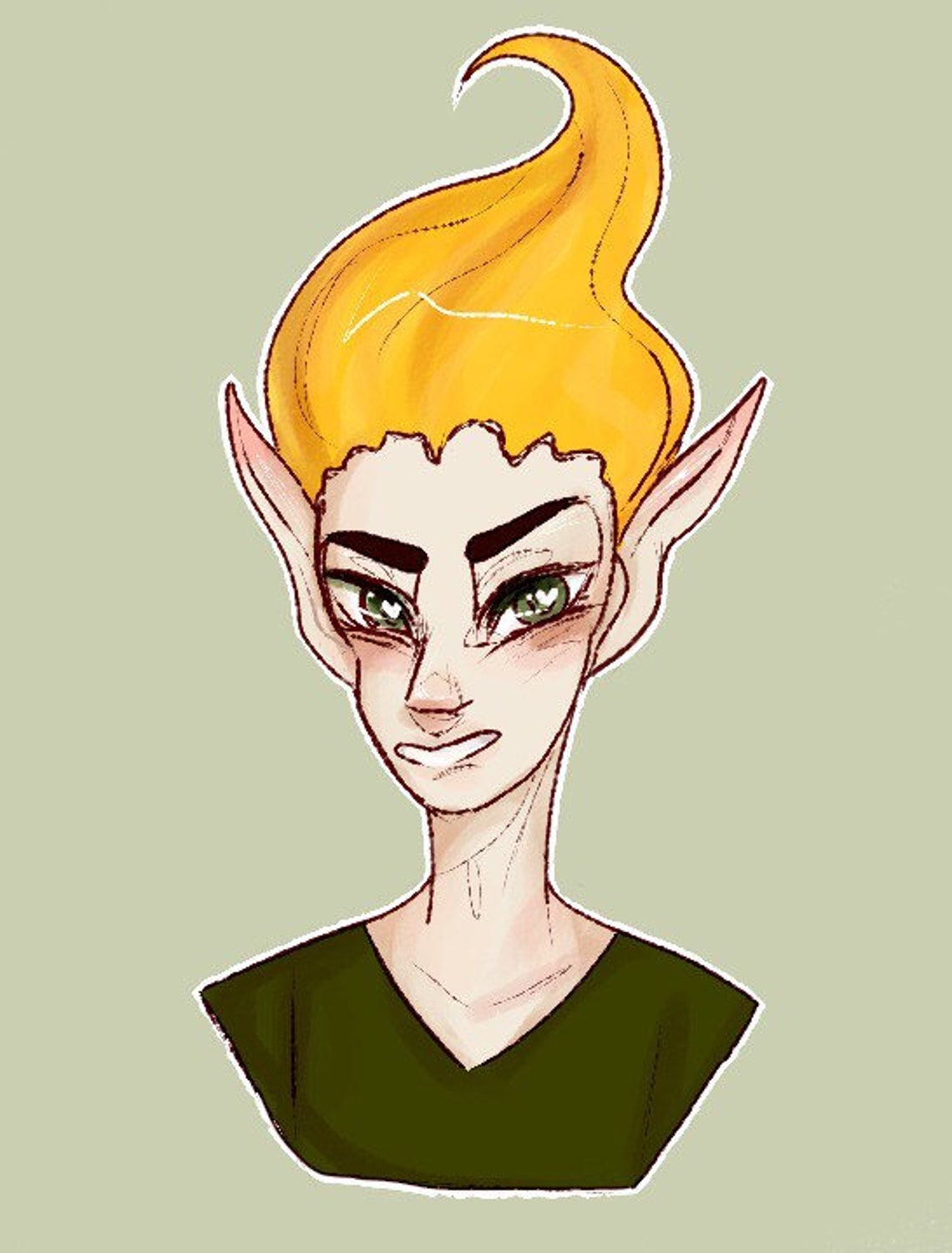 The Elder Scrolls Oblivion Adoring Fan Badge - Etsy