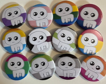 Pride Yippee Pins Yippee Tbh Creature Pin Badges LGBTQ Autism Creature ...