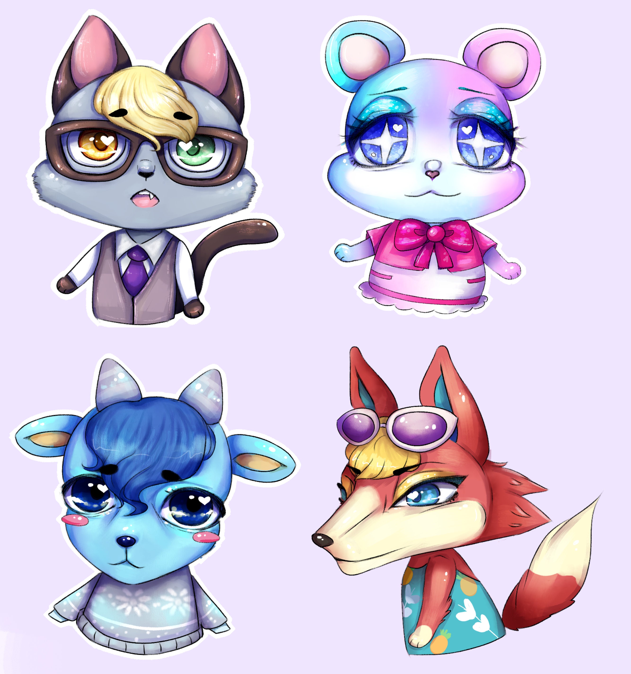 Animal Crossing New Horizons Villager 38mm Badges raymond - Etsy