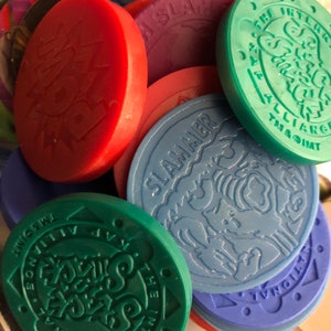 100+ Lot of Pogs From the 90’s and 10 Slammers Plastic and Metal - Etsy