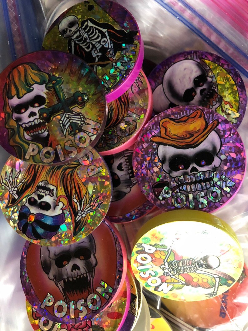 Más de 100 lotes de Pogs de los años 90 y 10 slammers de - Etsy España