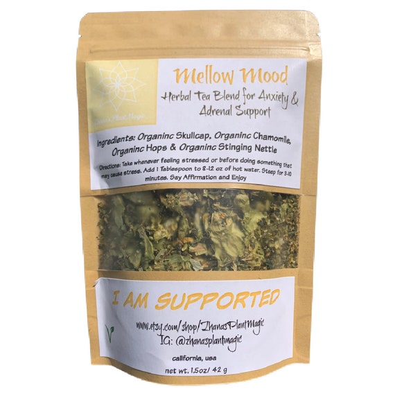 Mellow Mood Herbal Tea | Etsy