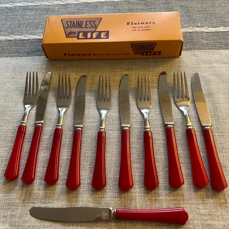 Bakelite Flatware - Etsy