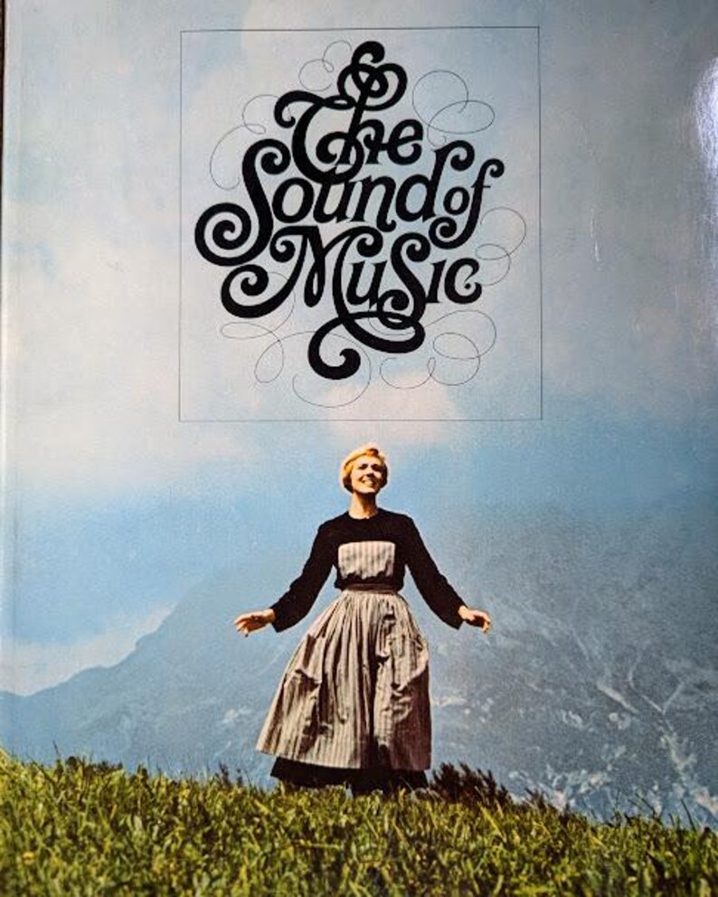 The Sound of Music Vintage Souvenir Movie Book Paperback 1965 Twentieth ...