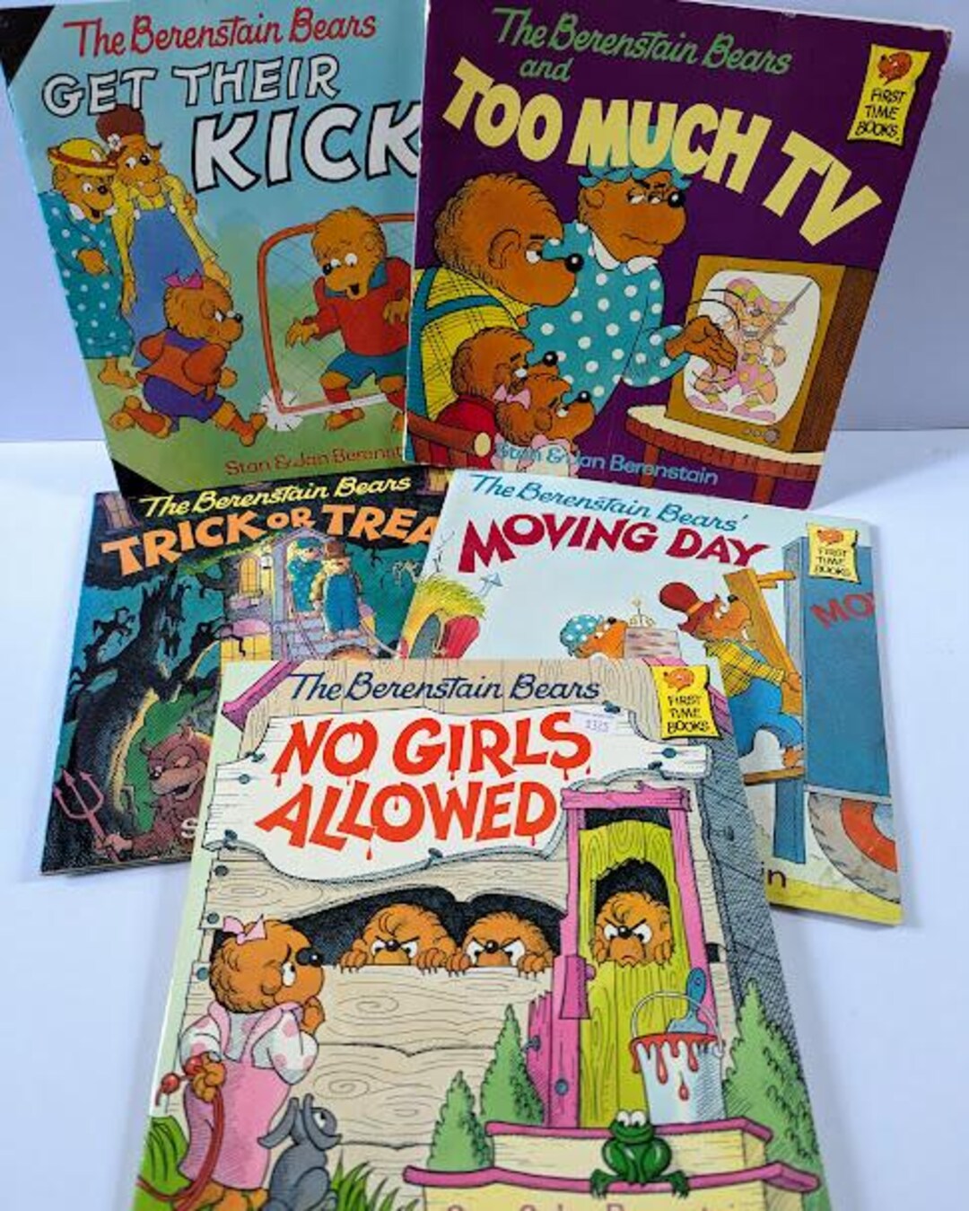 The Berenstain Bears Books Bundle Lot of 5 Paperback Vintage - Etsy