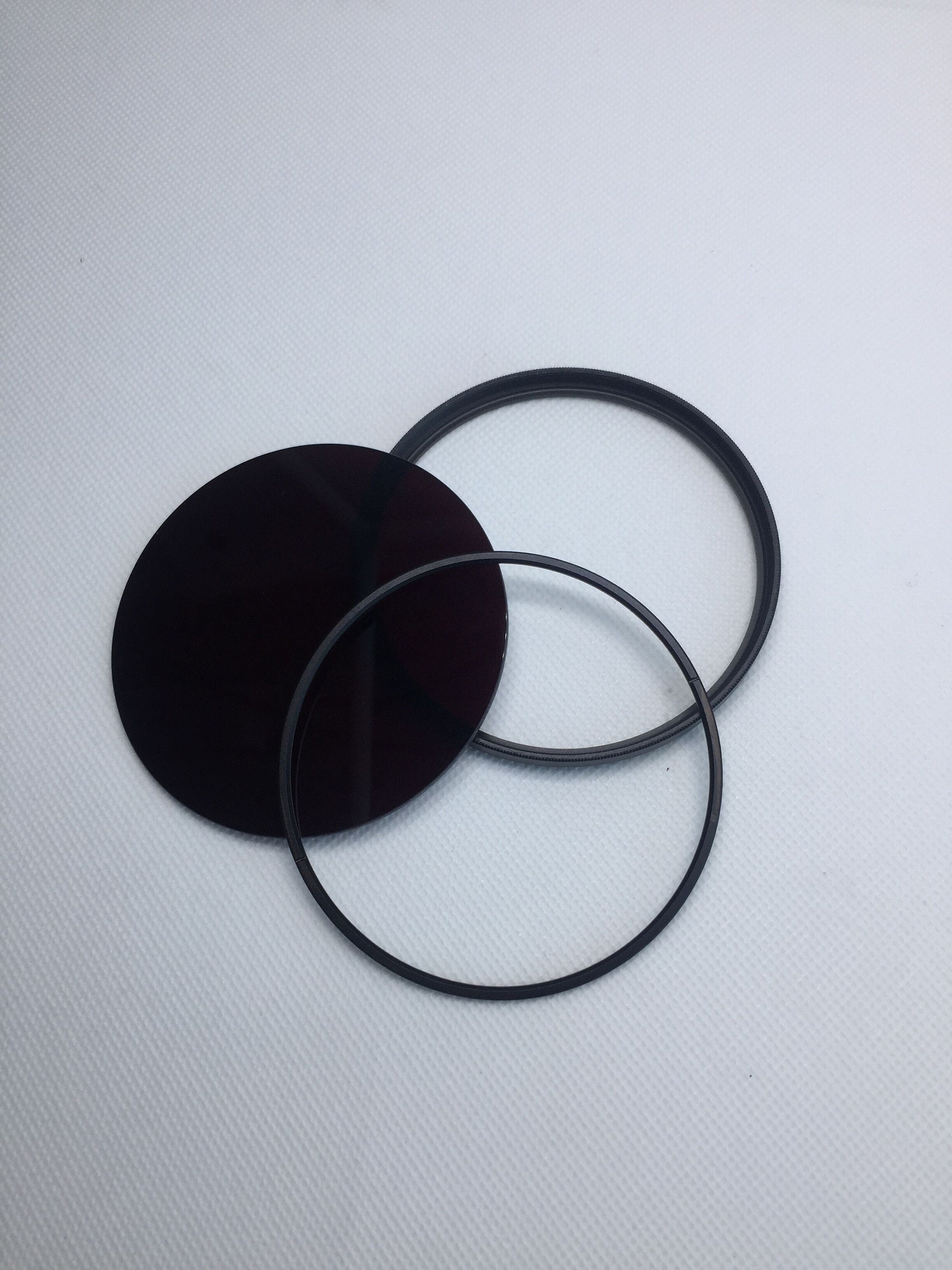 Various Sizes 670nm IR Longpass Filter Dark Red Optical Glass HB670 ...
