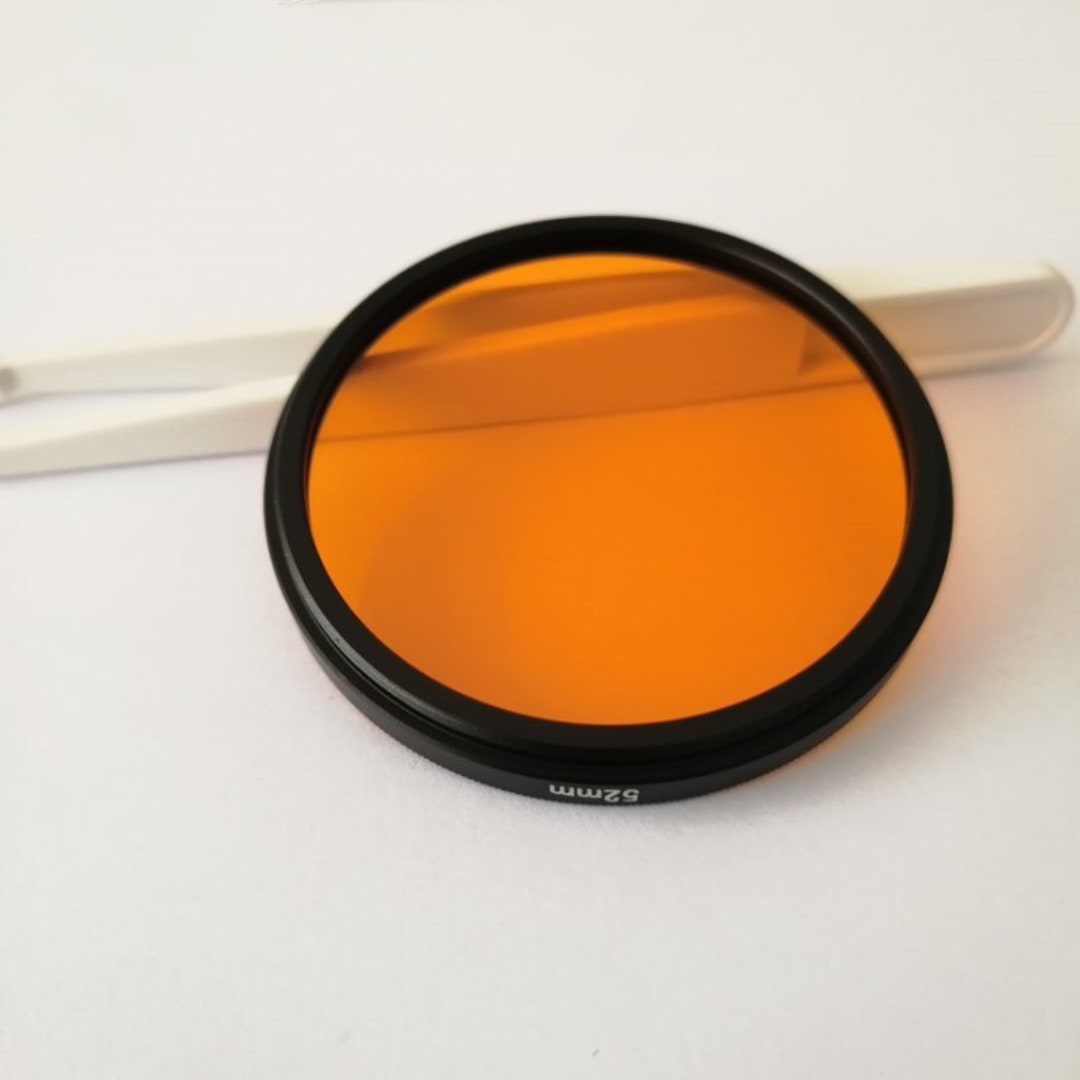Multiple Size 550nm IR Infrared Long Pass Filter Orange Optical Glass ...