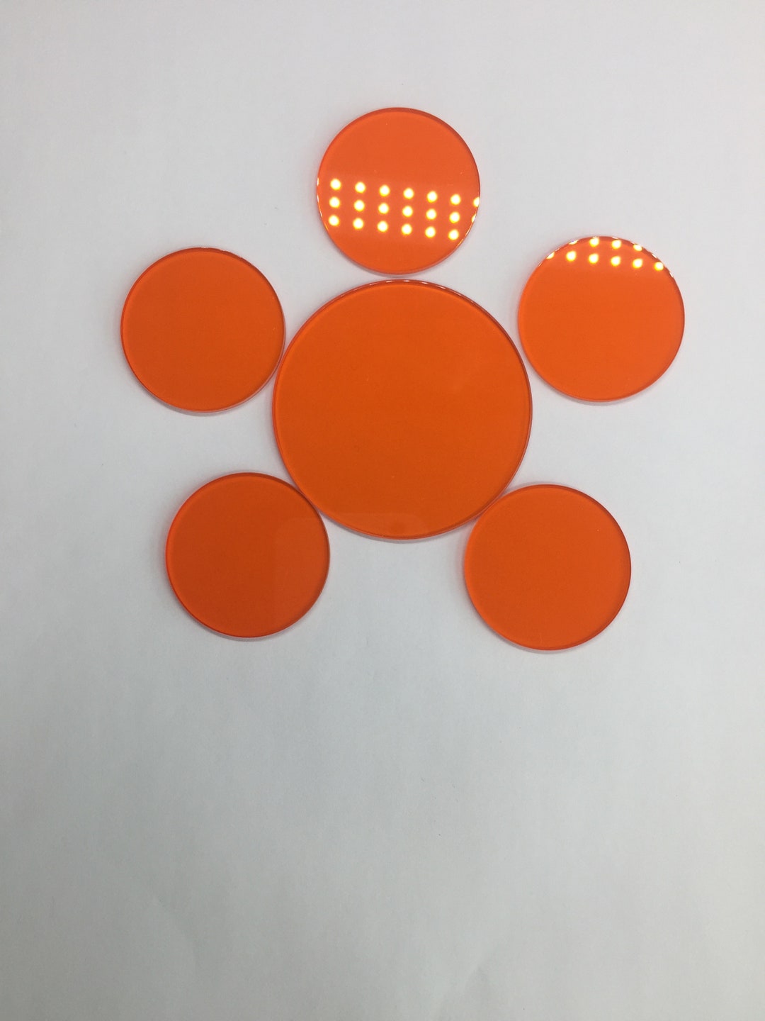 Multiple Size 565nm Longpass Filter Red Optical Glass CB565 GG570 - Etsy