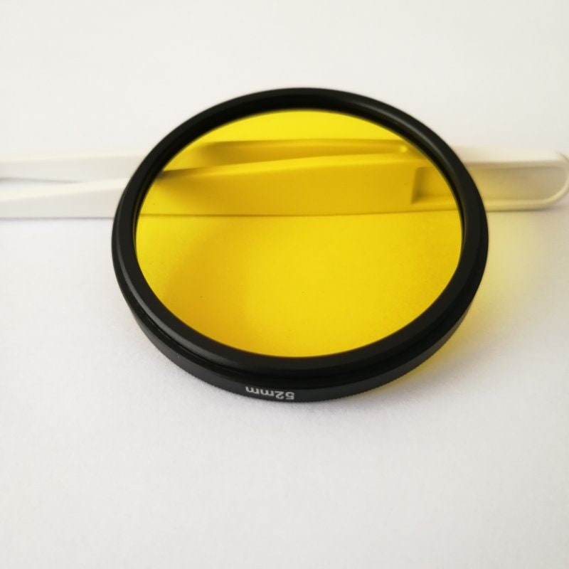 Multiple Size 510nm IR Infrared Long Pass Filter Golden Optical Glass ...