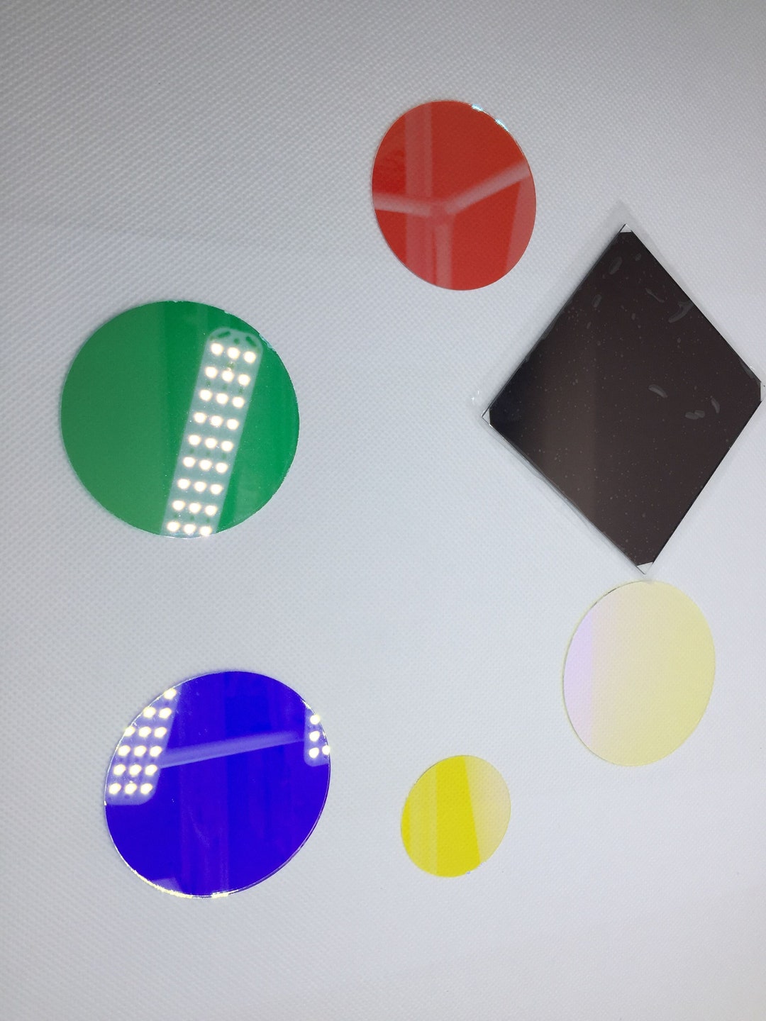 Gobo Projector Color Filter Glass Used for Stage Light Advertisement ...