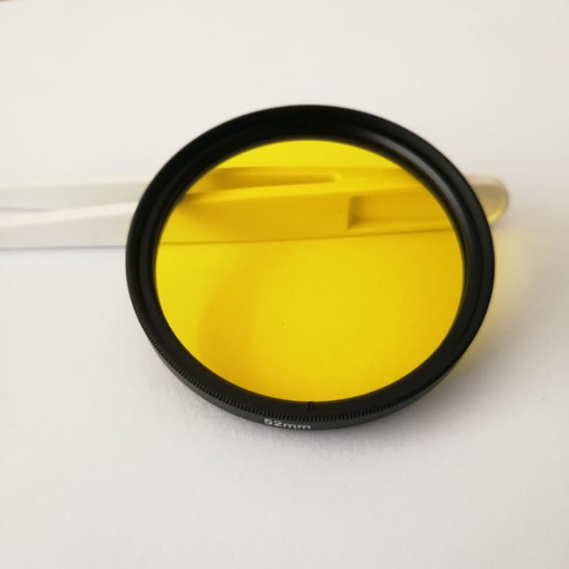 Multiple Size 510nm IR Infrared Long Pass Filter Golden Optical Glass ...