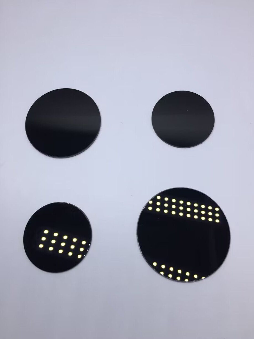 Multi-sizes 940nm Long Pass IR Filter Visible Light Cut Black Glass ...