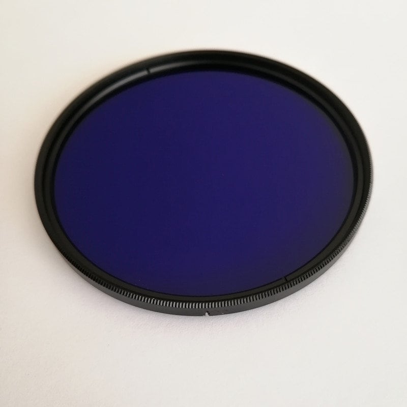 Multiple Size ZB1 B390 UV-IR Camera Filter Photography Violet Blue ...