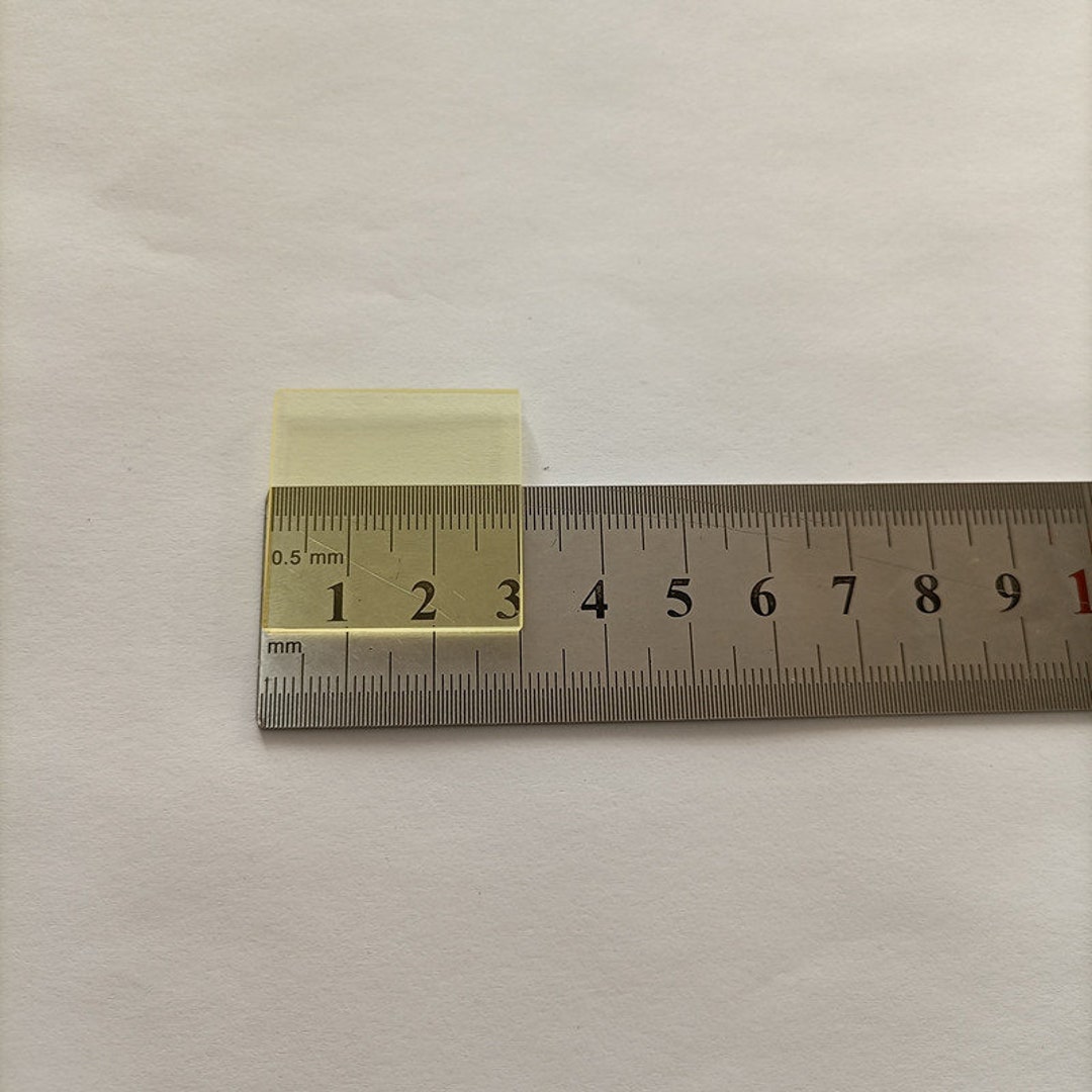 Multiple Size 450nm Longpass Filter Light Yellow Optical Glass JB450 ...