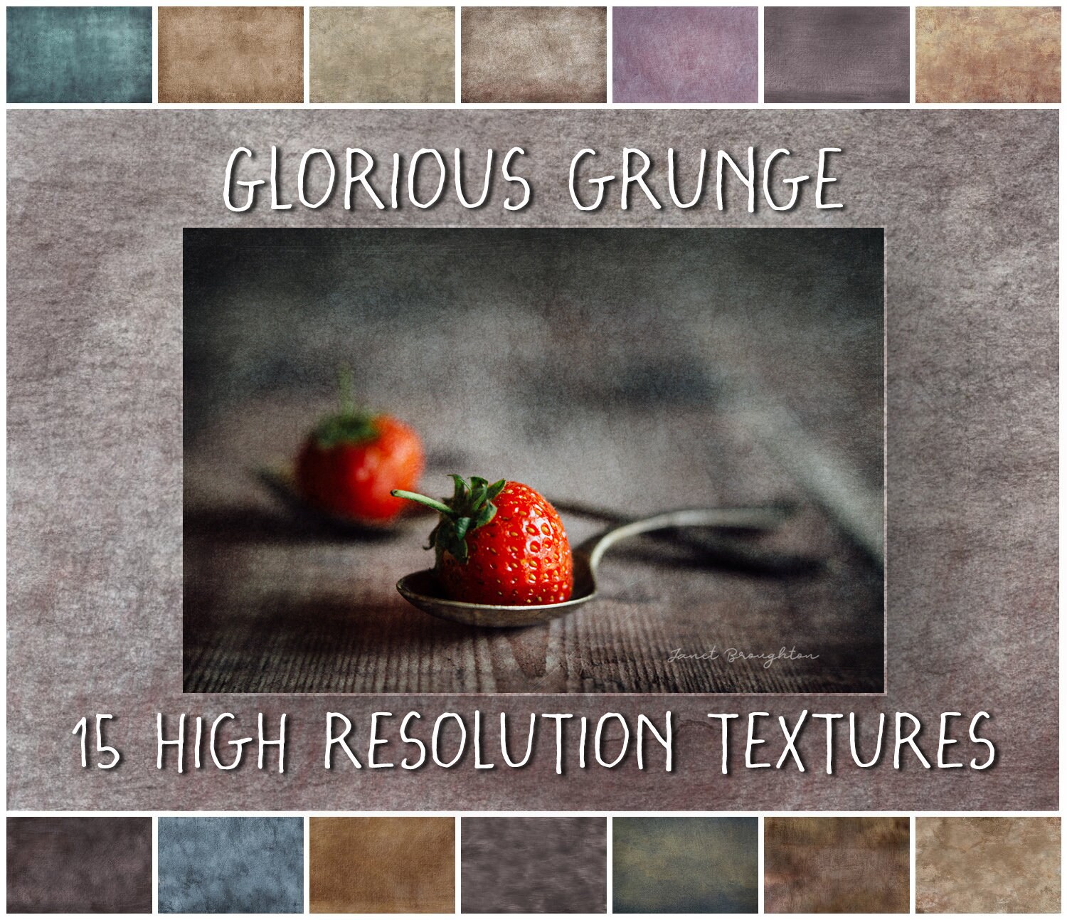 Fine Art Grunge Textures for Photoshop, Glorious Grunge Digital Texture ...