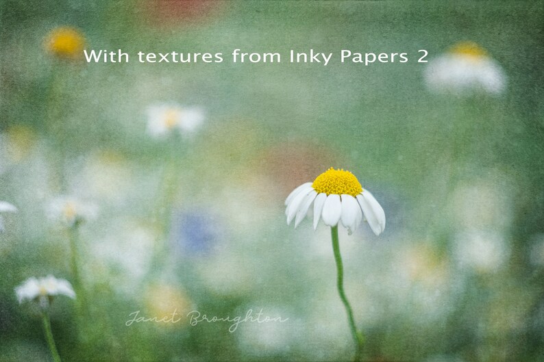 Digital Texture Overlays for Photographers, Inky Papers 2. - Etsy