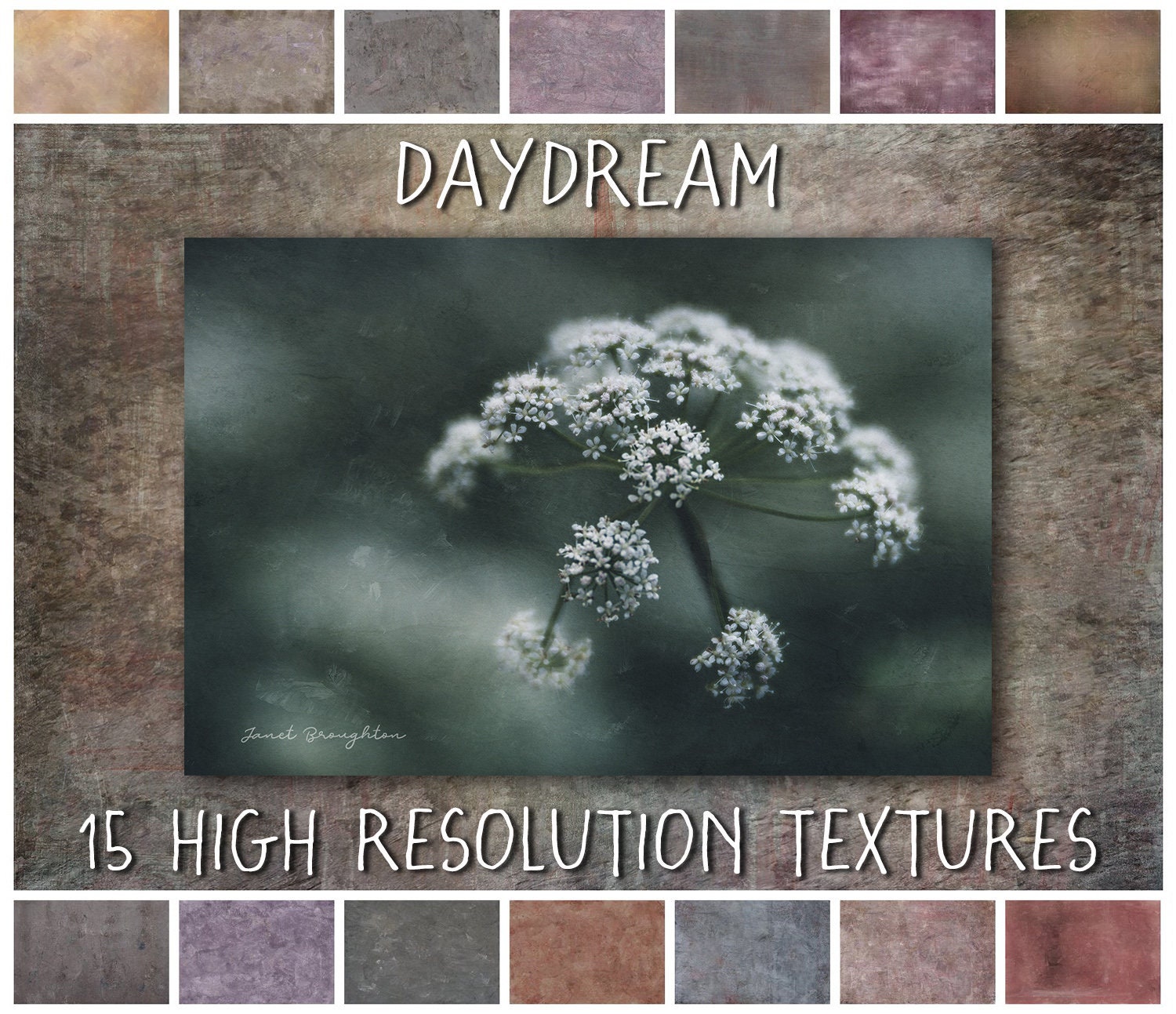 Photoshop Texture Overlays, Daydream Collection - Fine Art Grunge ...