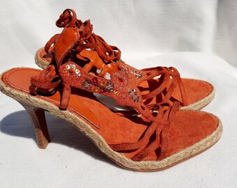Rust Heels - Etsy