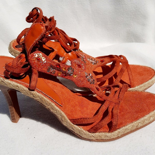 Rust Heels - Etsy