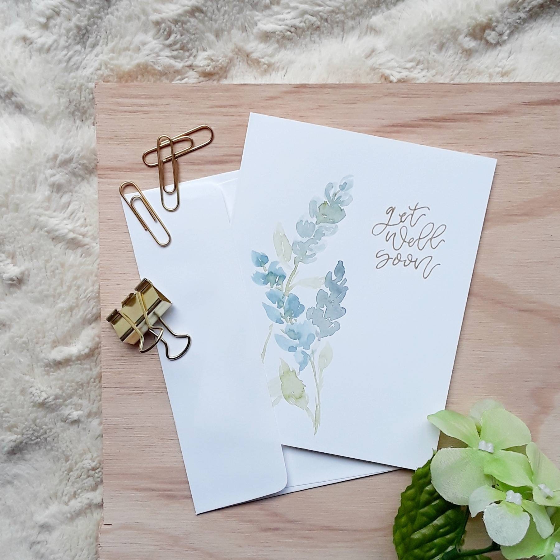 Watercolor Note Cards Hand Painted Watercolor Flower Cards - Etsy