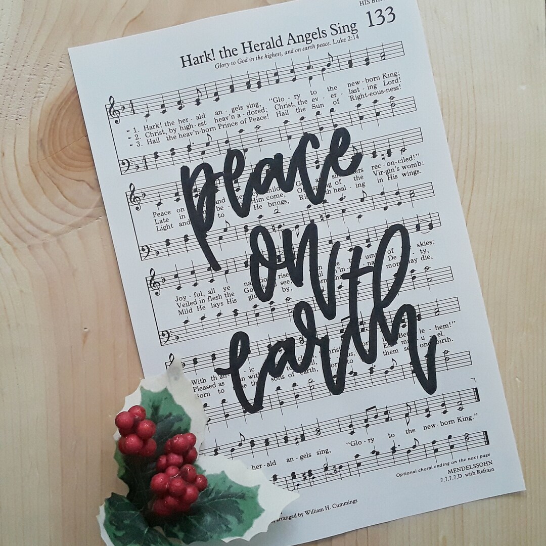 Christmas Song | Hark the Herald Angels Sing | Peace on Earth | Hand ...