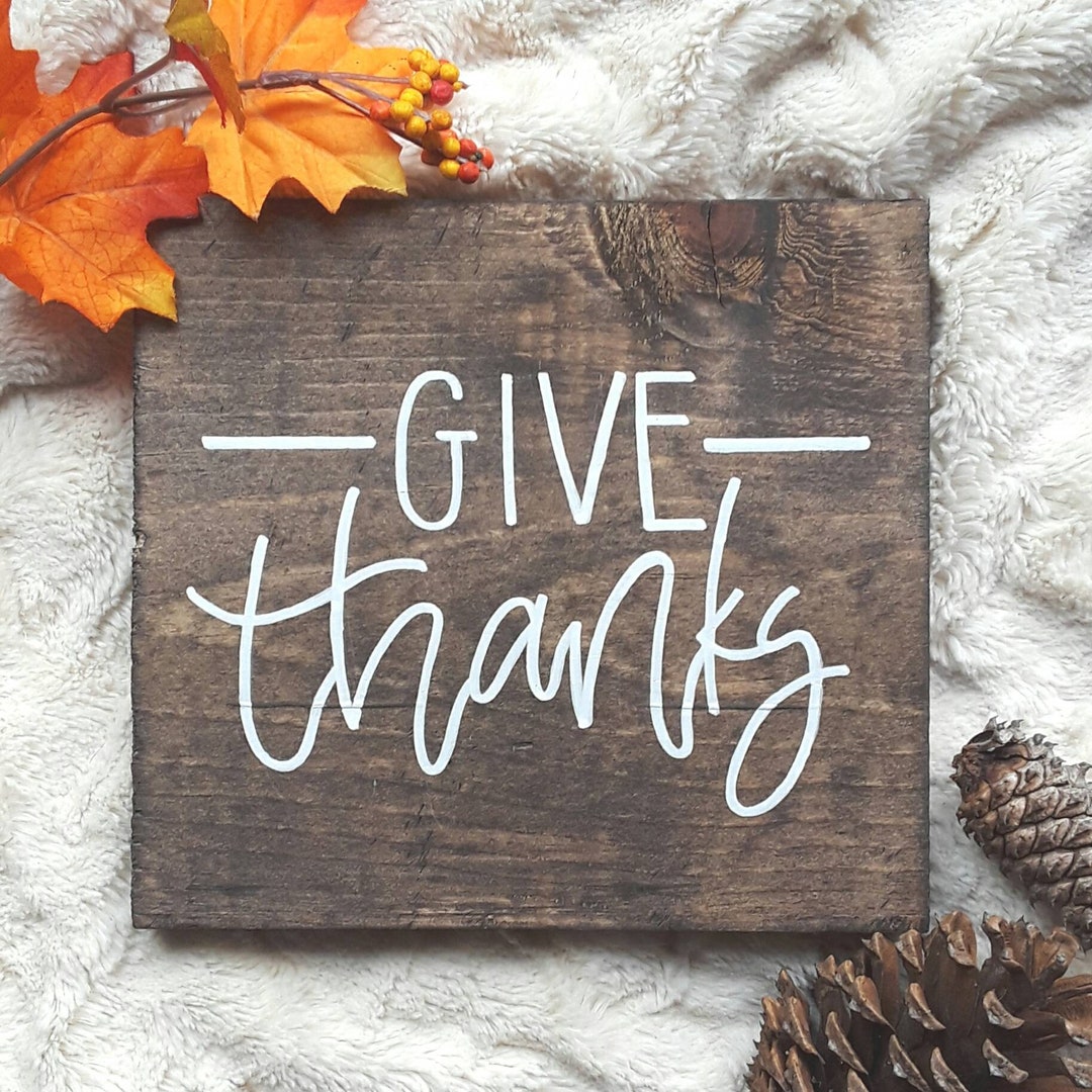 Fall Sign | Small Wood Sign | Fall Decor | Hand Lettered Sign | Small ...