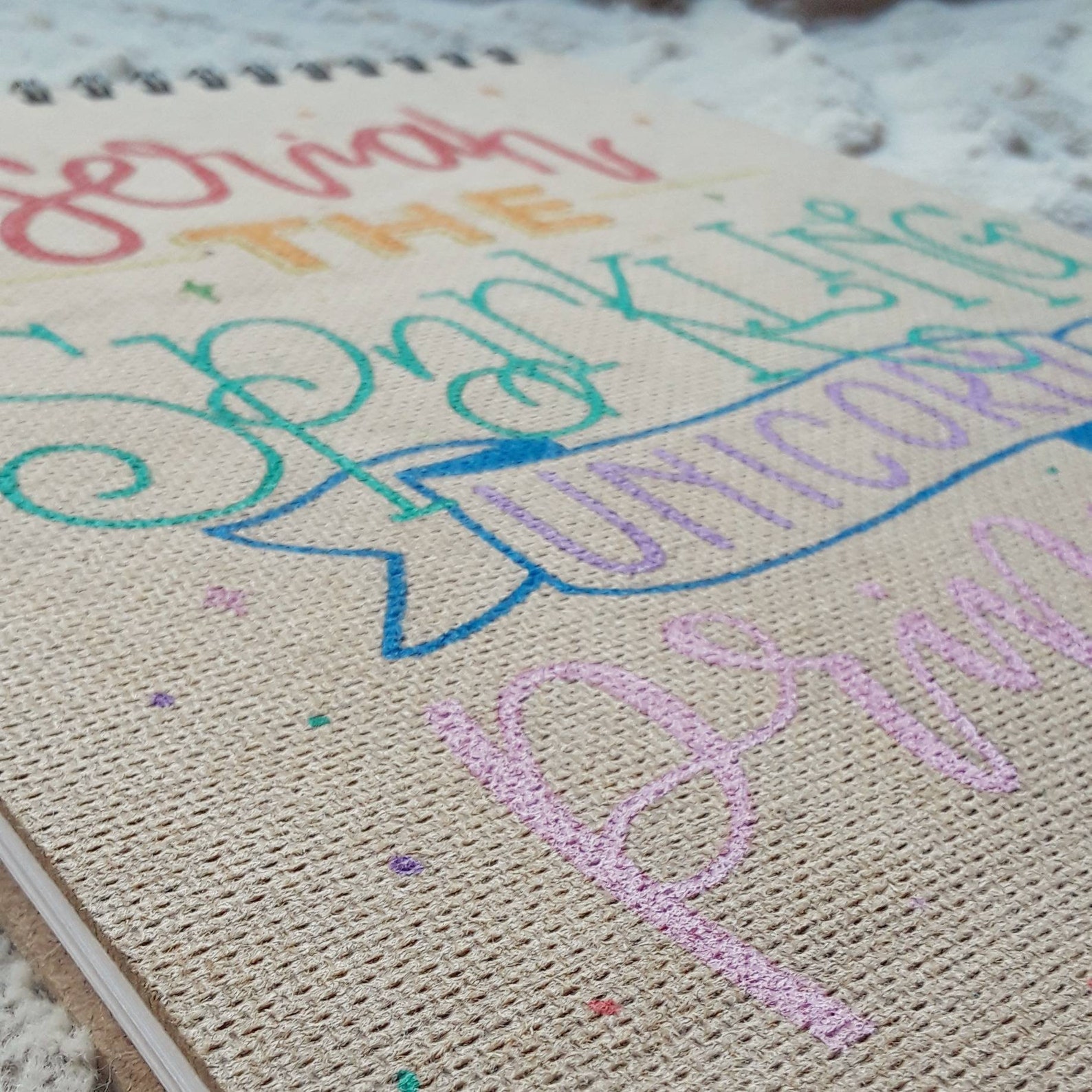 Custom Notebook Cover | Notebook Art | Hand Lettered Book Cover | Hand ...