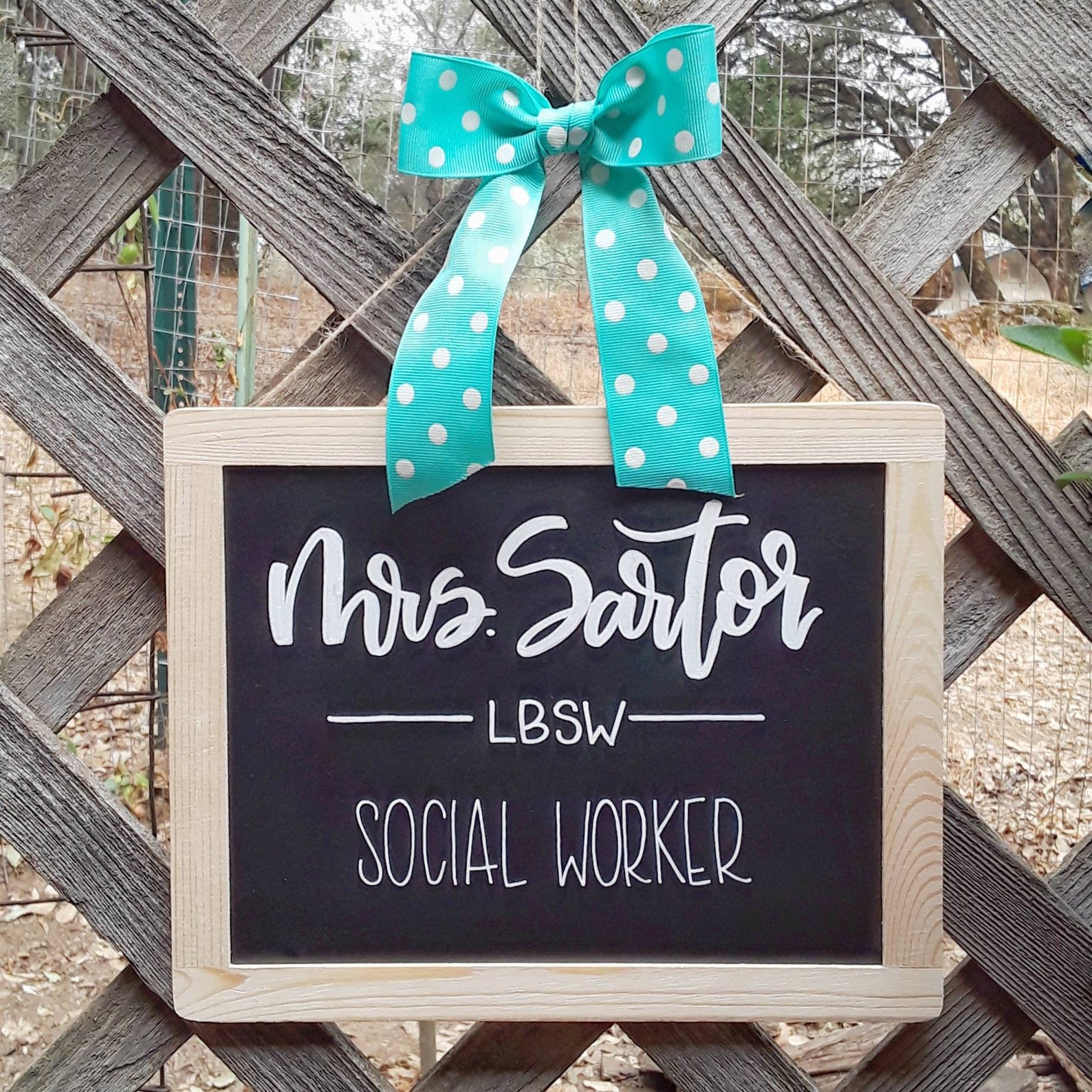 Teacher Classroom Sign | Chalkboard | Custom | Door Sign | Classroom ...