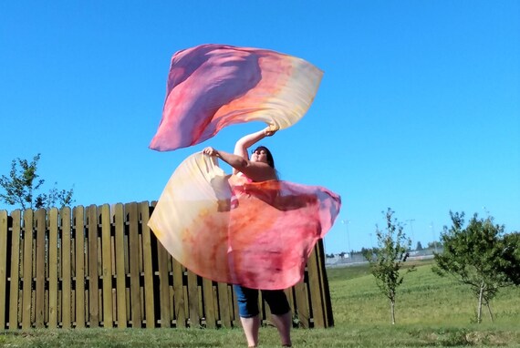 Radiant Fire Worship Flags Dance Flags Praise Flags - Etsy