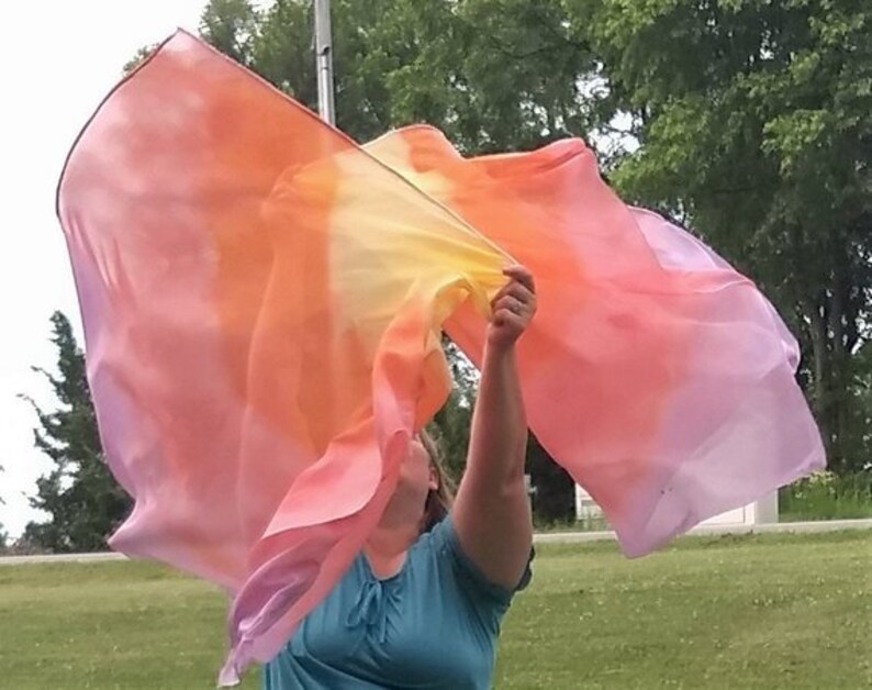 Weighted Worship Swing Flags Praise Flags Dance Flags Set | Etsy
