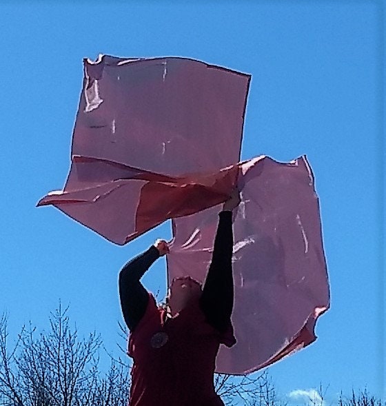 Glory Weighted Swing Flags Worship Flags Dance Flags - Etsy Canada