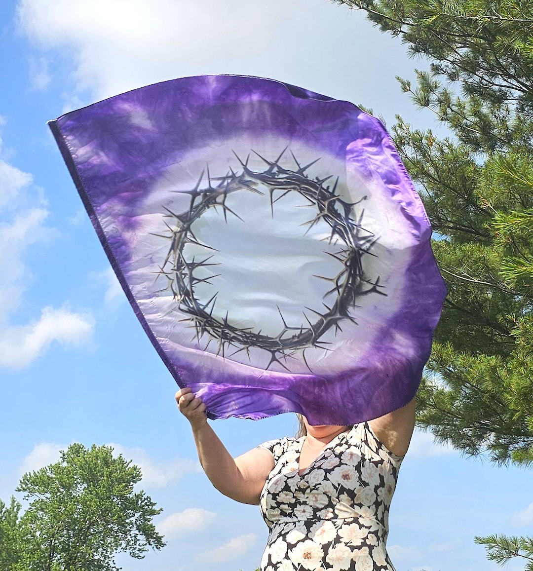 Lord of Lords, Crown of Thorns - Worship Flag, Dance Flag, Praise Flag ...