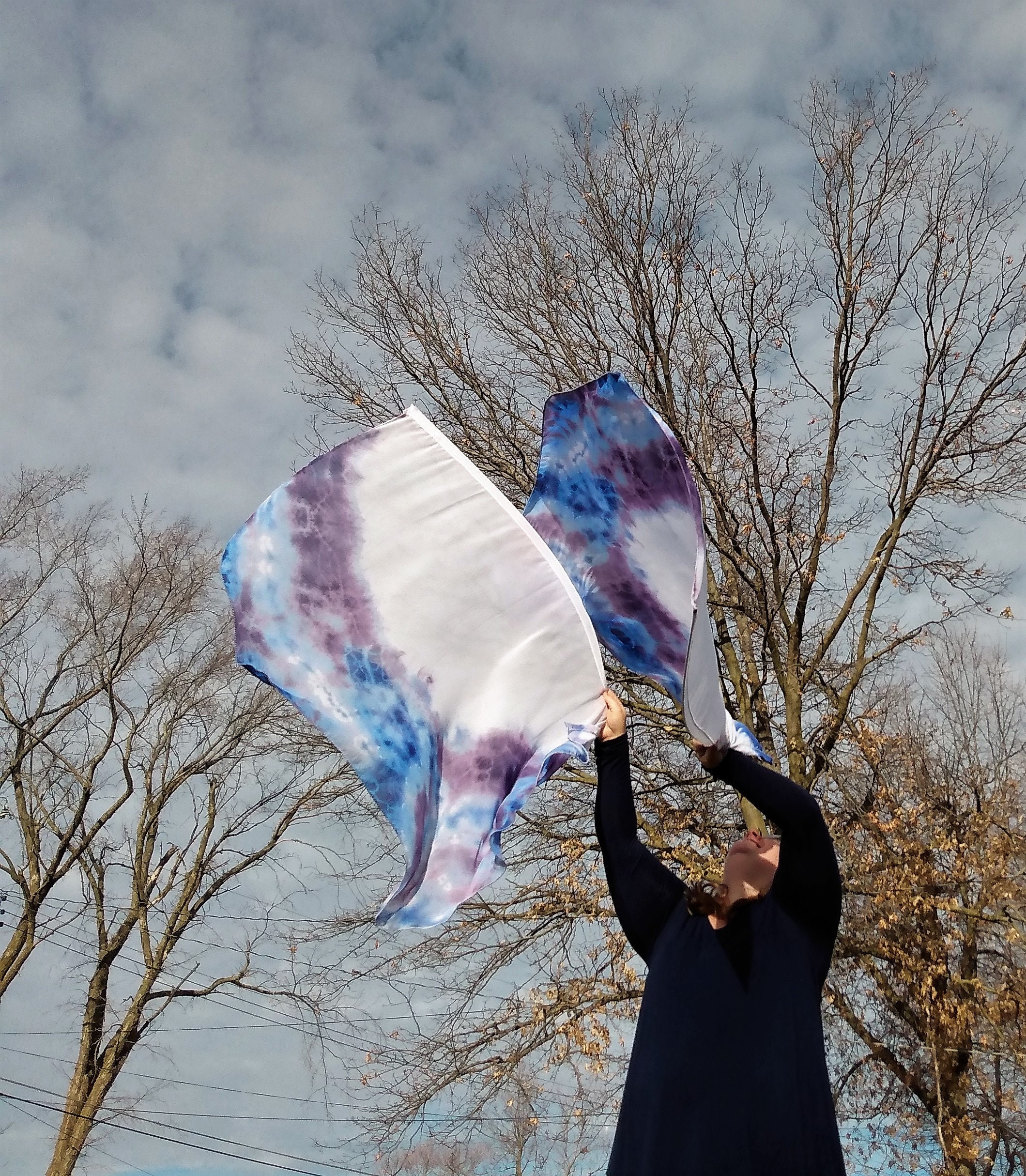 Prayer Warrior - Worship Flags, Dance Flags, Praise Flags