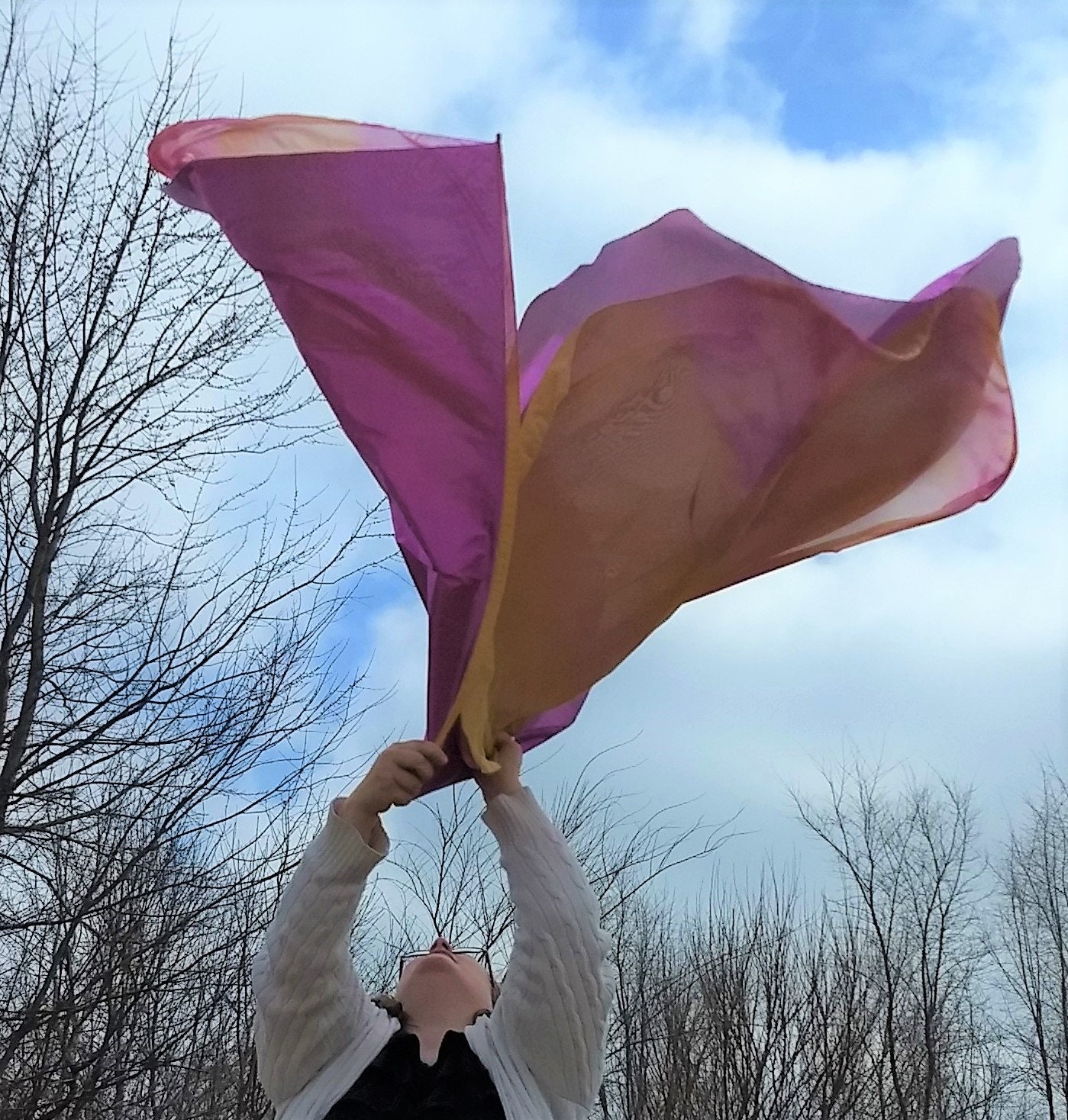 Abundant Love - Worship Flags, Dance Flags, Praise Flags