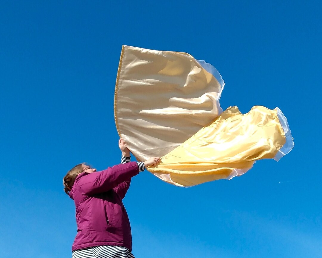 Streets of Gold Worship Flags, Dance Flags, Praise Flags - Etsy