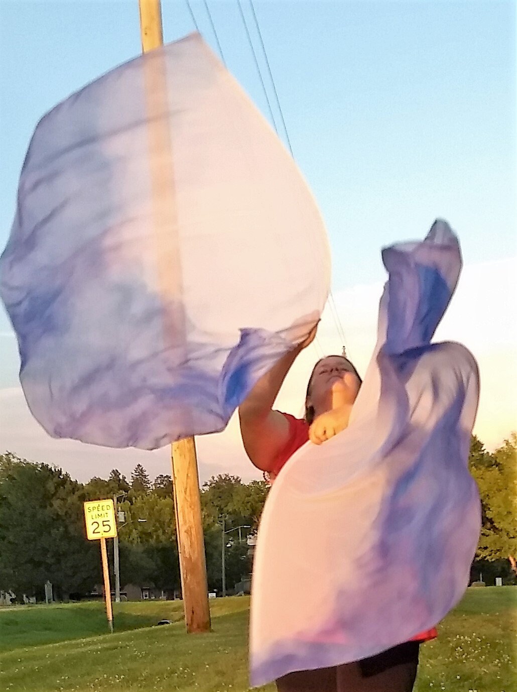 Deep Calls to Deep - Worship Flags, Dance Flags, Praise Flags