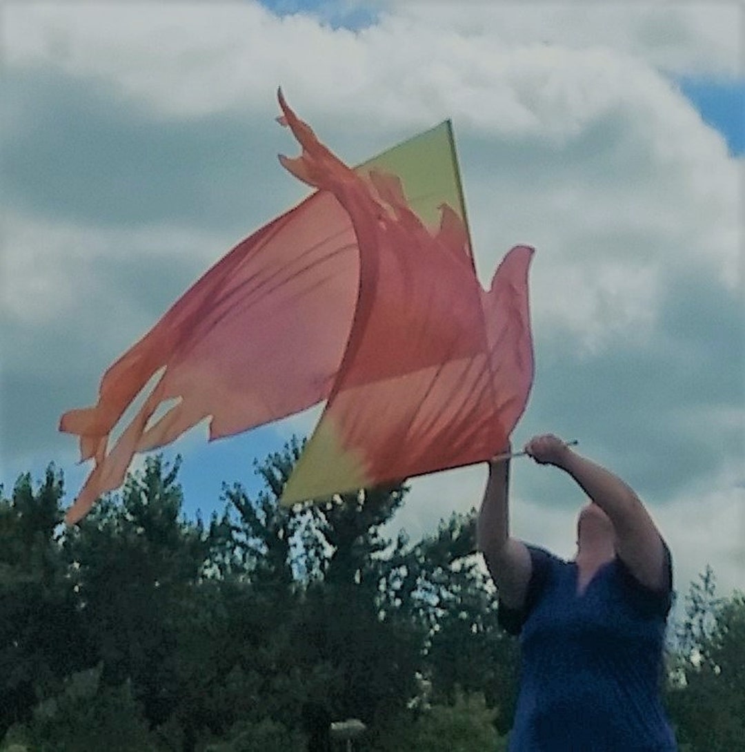 Sword of Fire Worship Flags, Dance Flags, Praise Flags - Etsy
