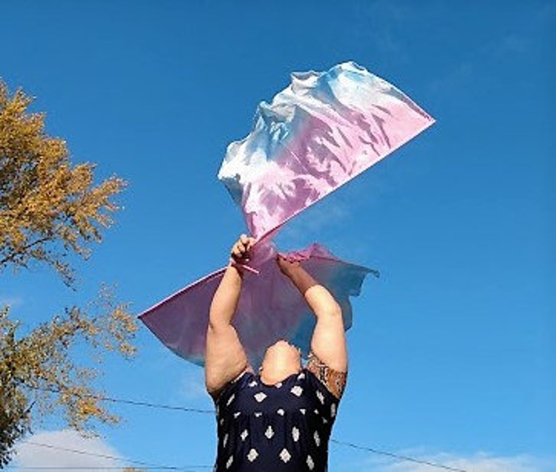 Wings of Wisdom Worship Flags Dance Flags Praise Flags - Etsy